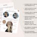 Blonde Balayage Student Class Handouts: Editable Canva Template (PDF ...