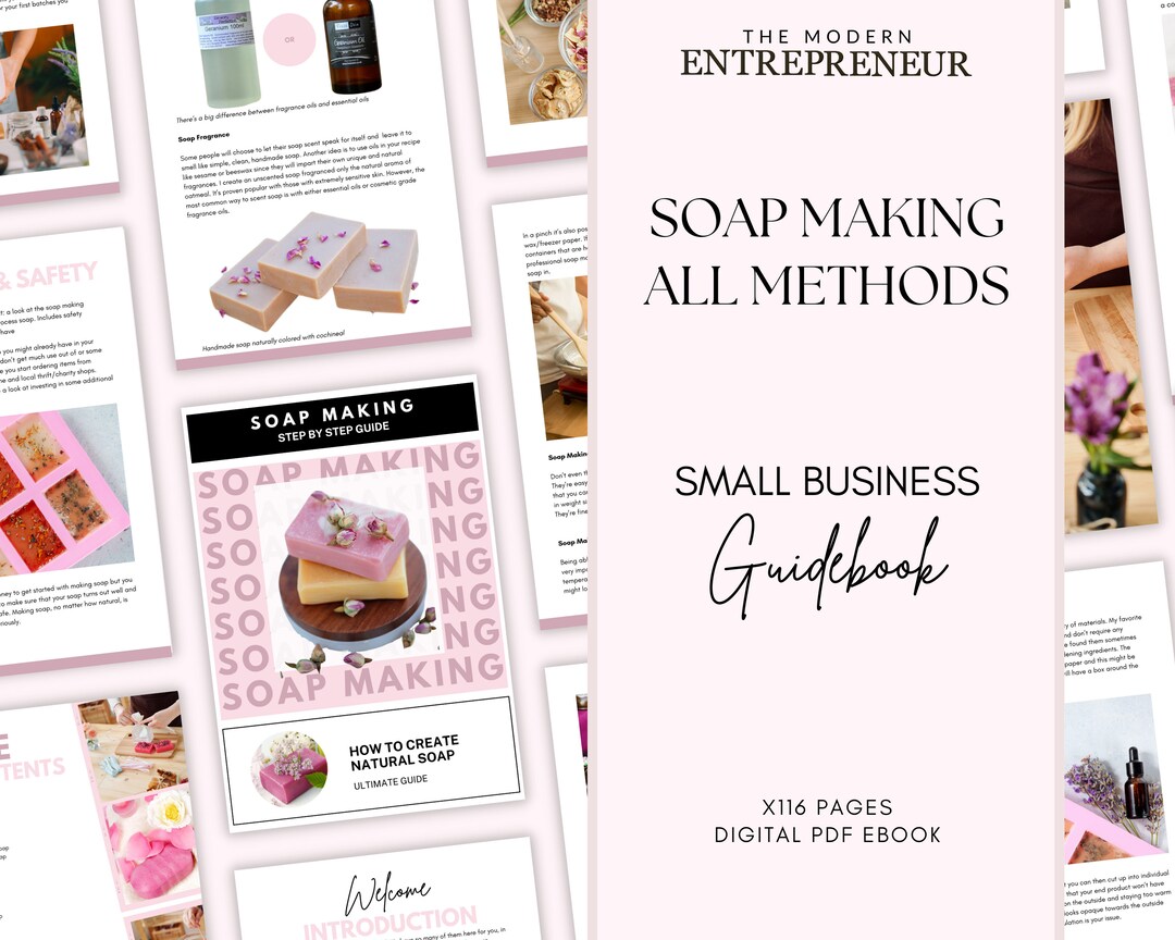 Soap Making Training Guide: 50 Natural Recipes, Melt & Pour, Cold ...