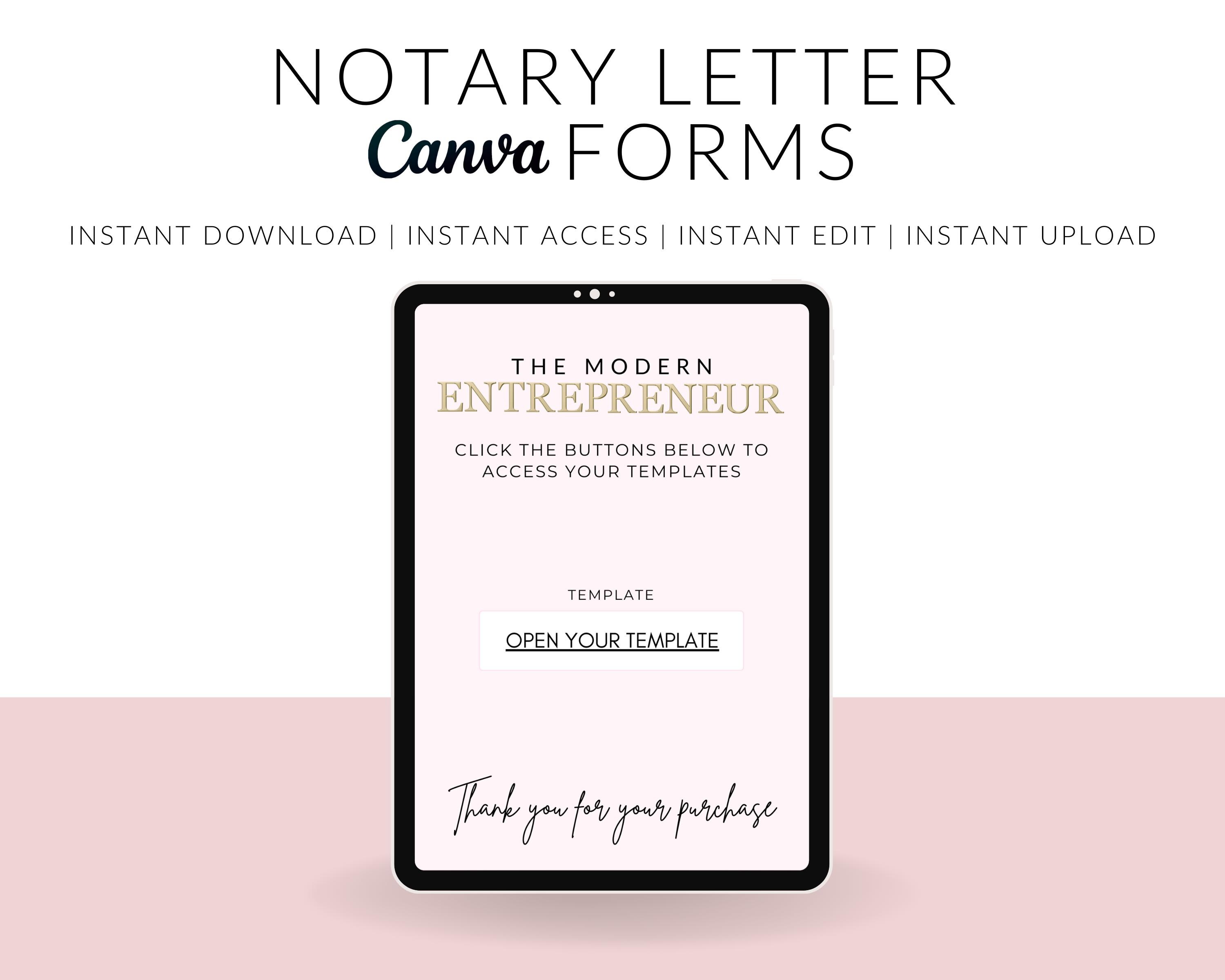 Notary Flyer Templates, Notary Business, Notary Flyers, Notary Agent ...