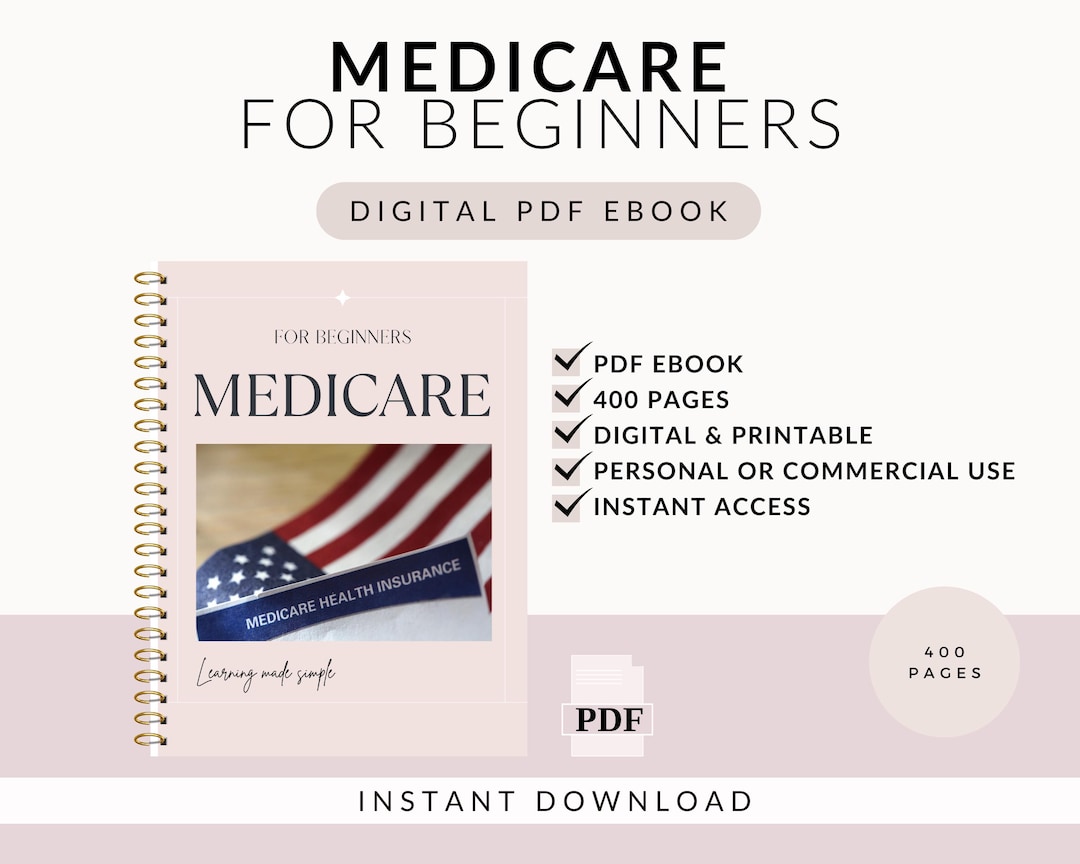 Medicare Comprehensive Guide, Digital Ebook, PDF Download, Learning ...