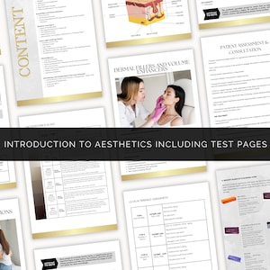 Aesthetic Nurse Specialist Training Manual, Introduction to Aesthetics ...