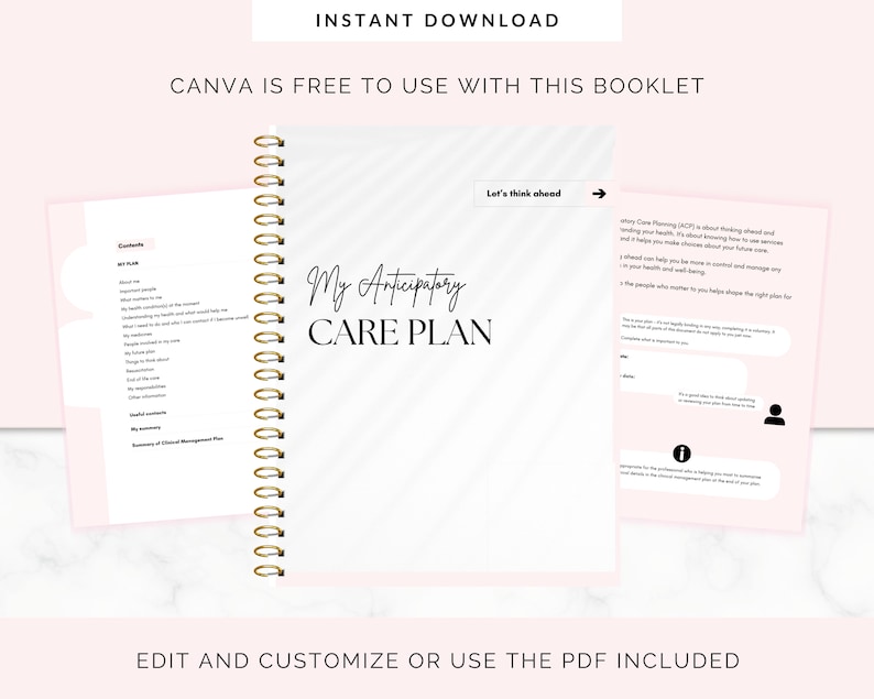 Anticipatory Care Plan, Future Care Plan, Your Care Planner, Planner ...