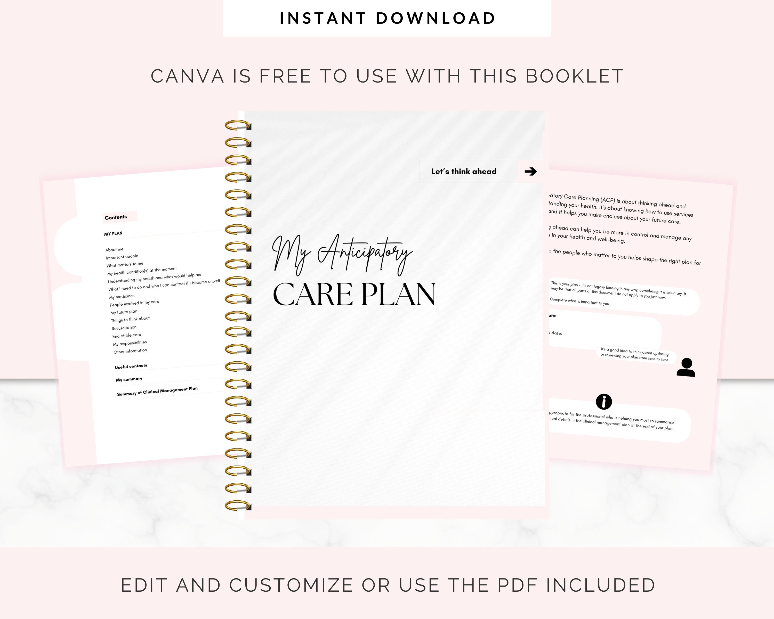 Anticipatory Care Plan, Future Care Plan, Your Care Planner, Planner ...