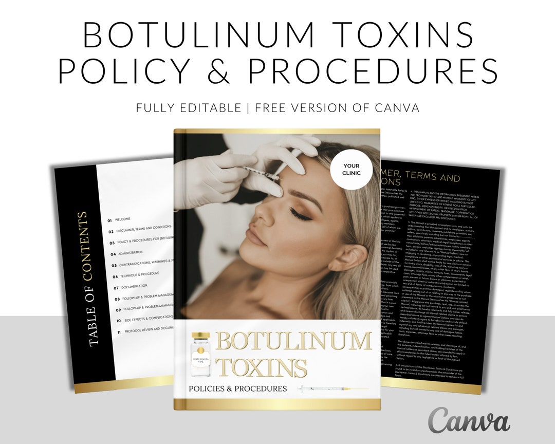 Botulinum Toxins Policy and Procedures, Neurotoxins, Botox, Aesthetics ...