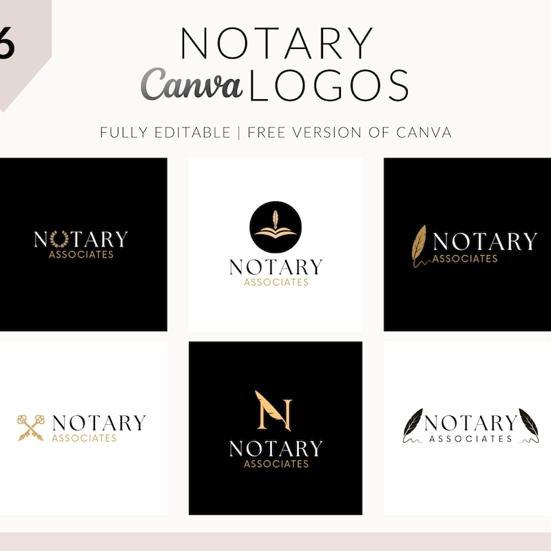 Notary Logo - Etsy