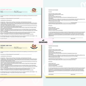 Emergency Seizure Action Plan, Epilepsy Teacher Resources, School ...