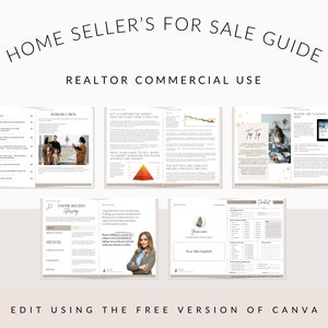 Home Sellers Guide, Real Estate Templates, Realtor Branding, Real ...