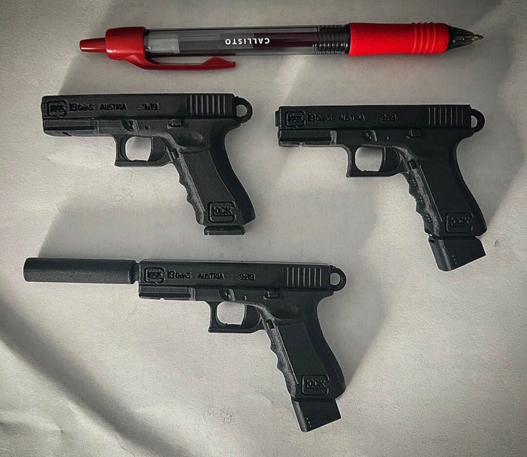Glock G19 Key Chain Pistol/gun Replica - Etsy