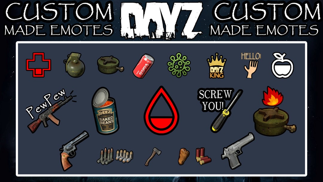 Dayz Custom Made Emotes - Etsy