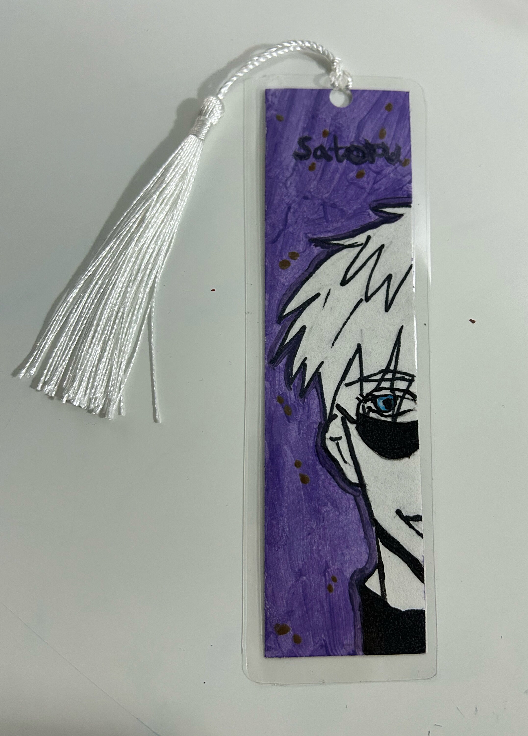 Bookmark Gojo Saturo Jujutsu-kaisen laminated - Etsy