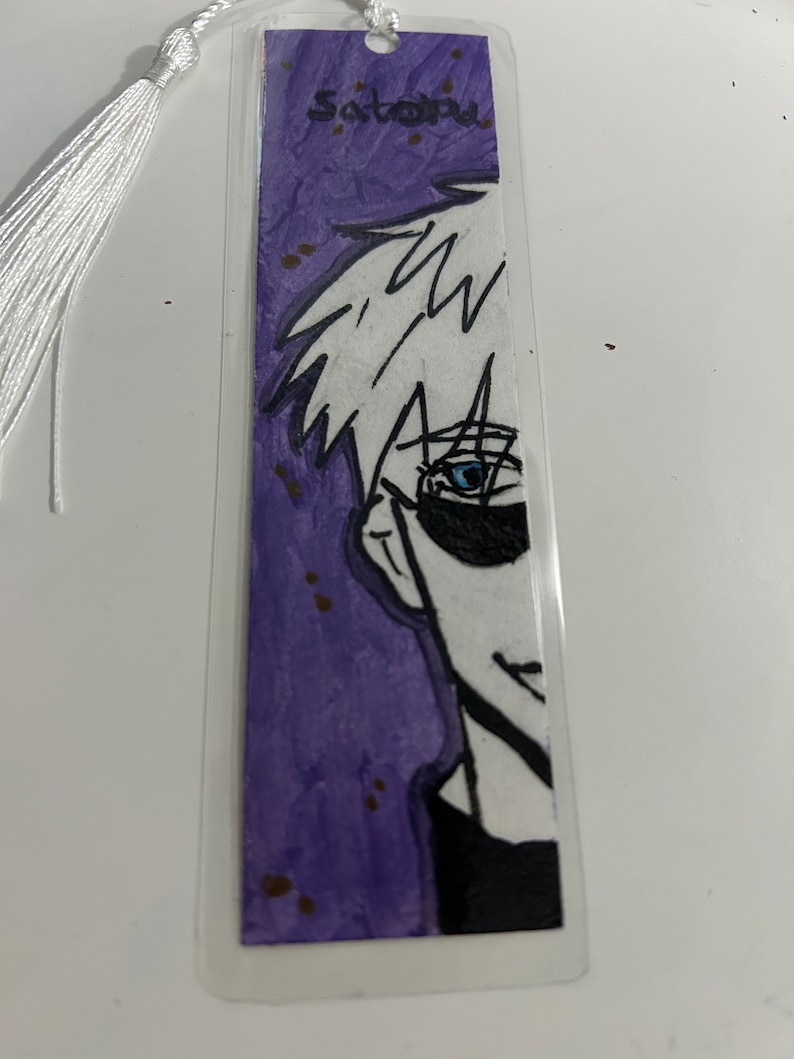 Bookmark Gojo Saturo Jujutsu-kaisen laminated - Etsy Australia