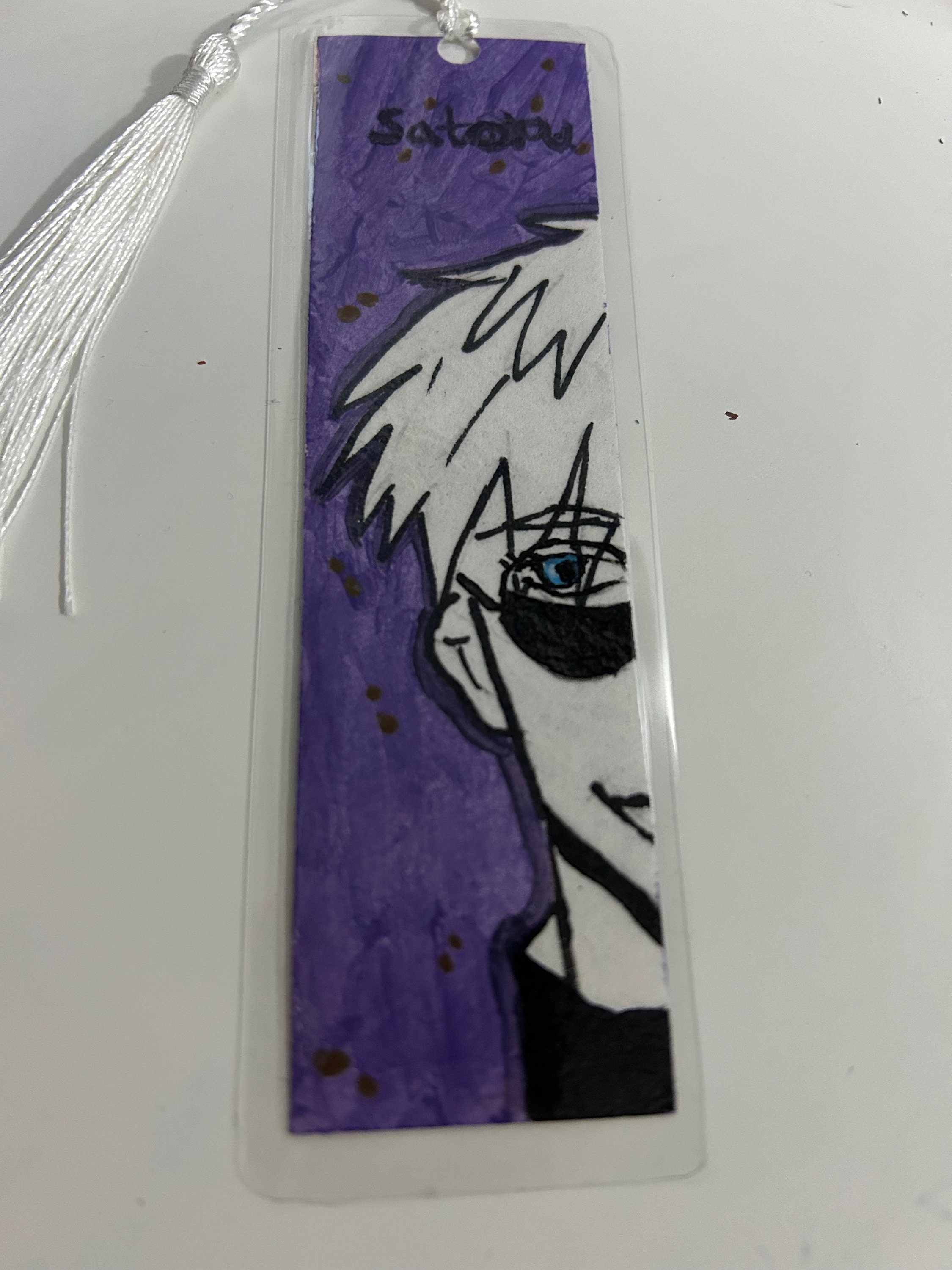 Bookmark Gojo Saturo Jujutsu-kaisen laminated - Etsy