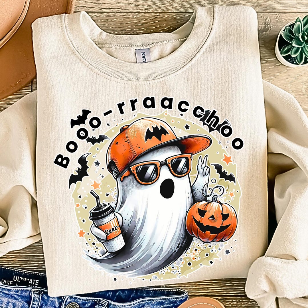 Boo Rracho Halloween Ghost Cute Svg, Ghoste Halloween, Ghost Halloweening, Halloween Ghostly Tee ...
