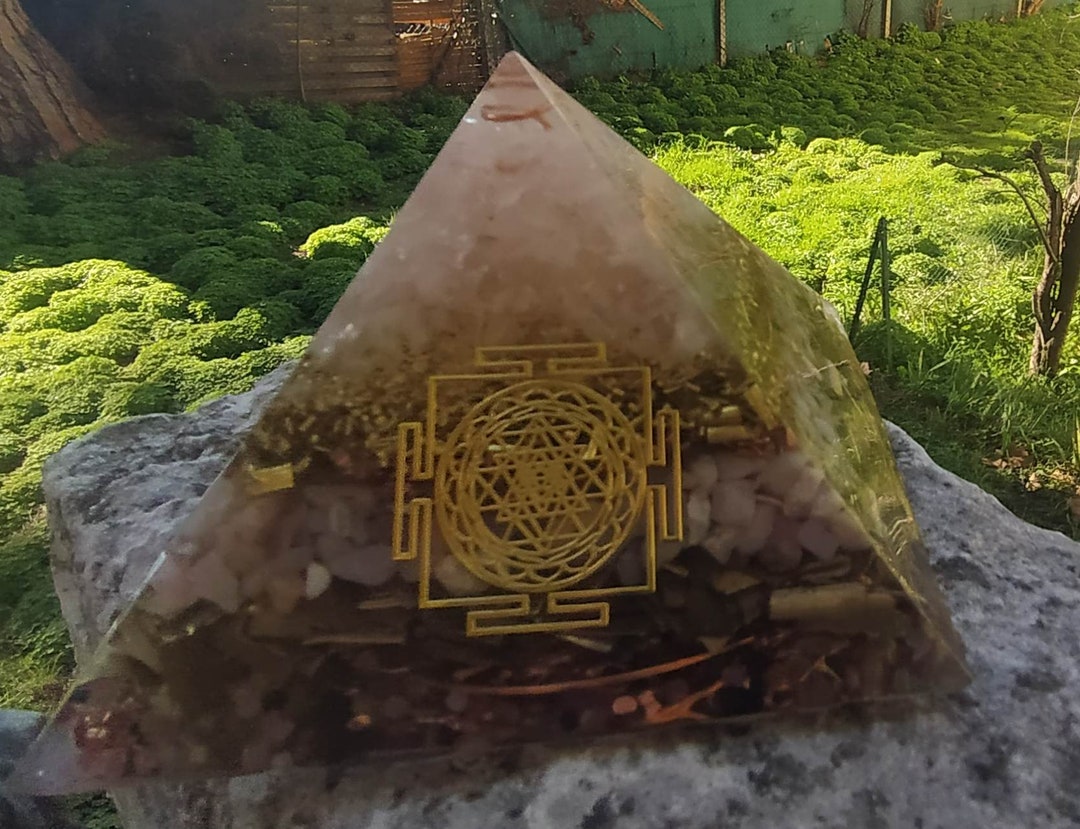 Orgonite Protective Pyramid - Etsy
