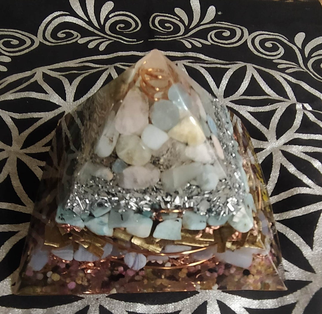 Orgonite Protective Pyramid - Etsy