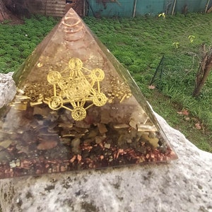 Orgonite Protective Pyramid - Etsy