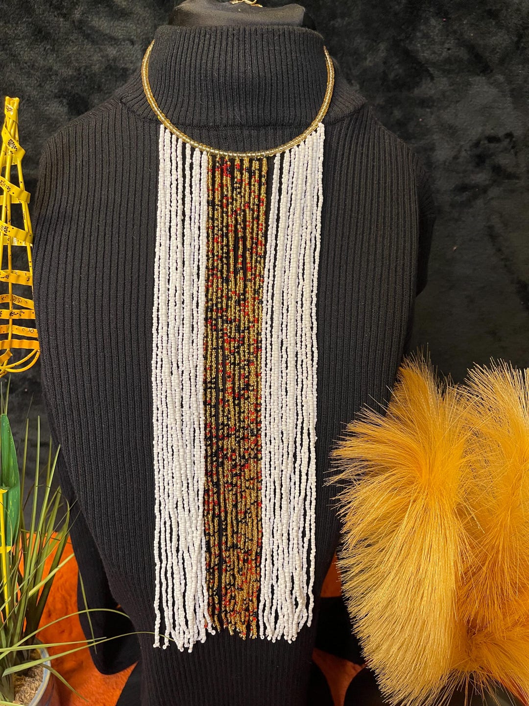 Masai Necklace, Statement Necklace, Kenya Necklace, Afrocentric, One of ...