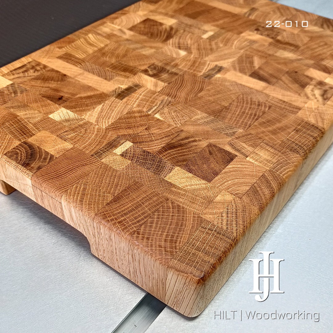 End-grain Oak Cutting Boards - Series 1, Hand-crafted, Recycled Oak ...