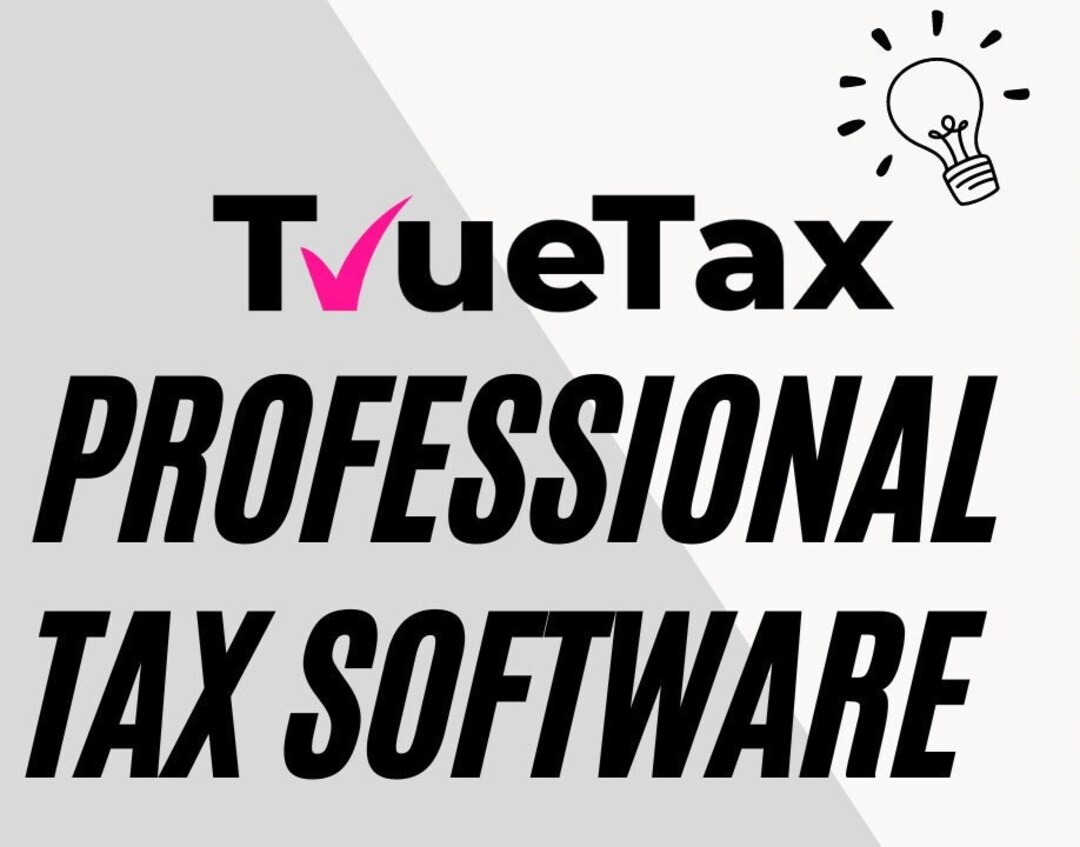 2025 True Tax Professional Tax Software 1040 All-states - Etsy