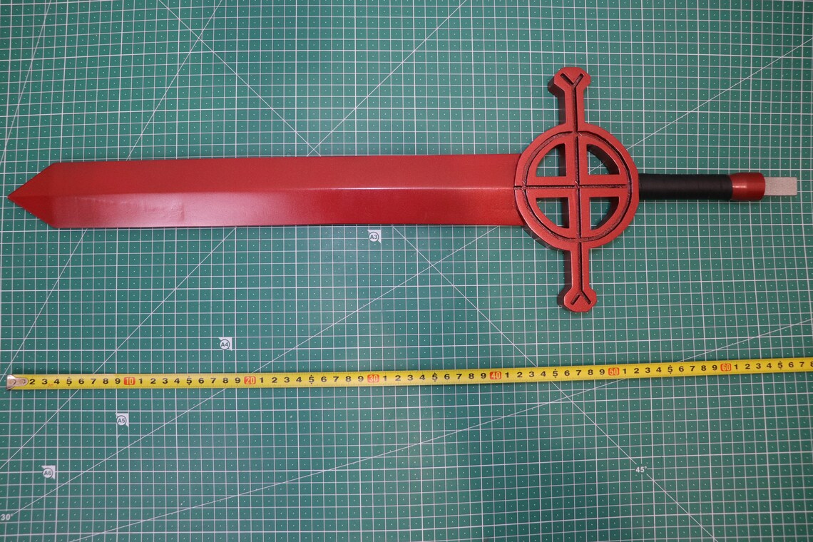 Adventure Time Finn's Blood Sword Cosplay - Etsy