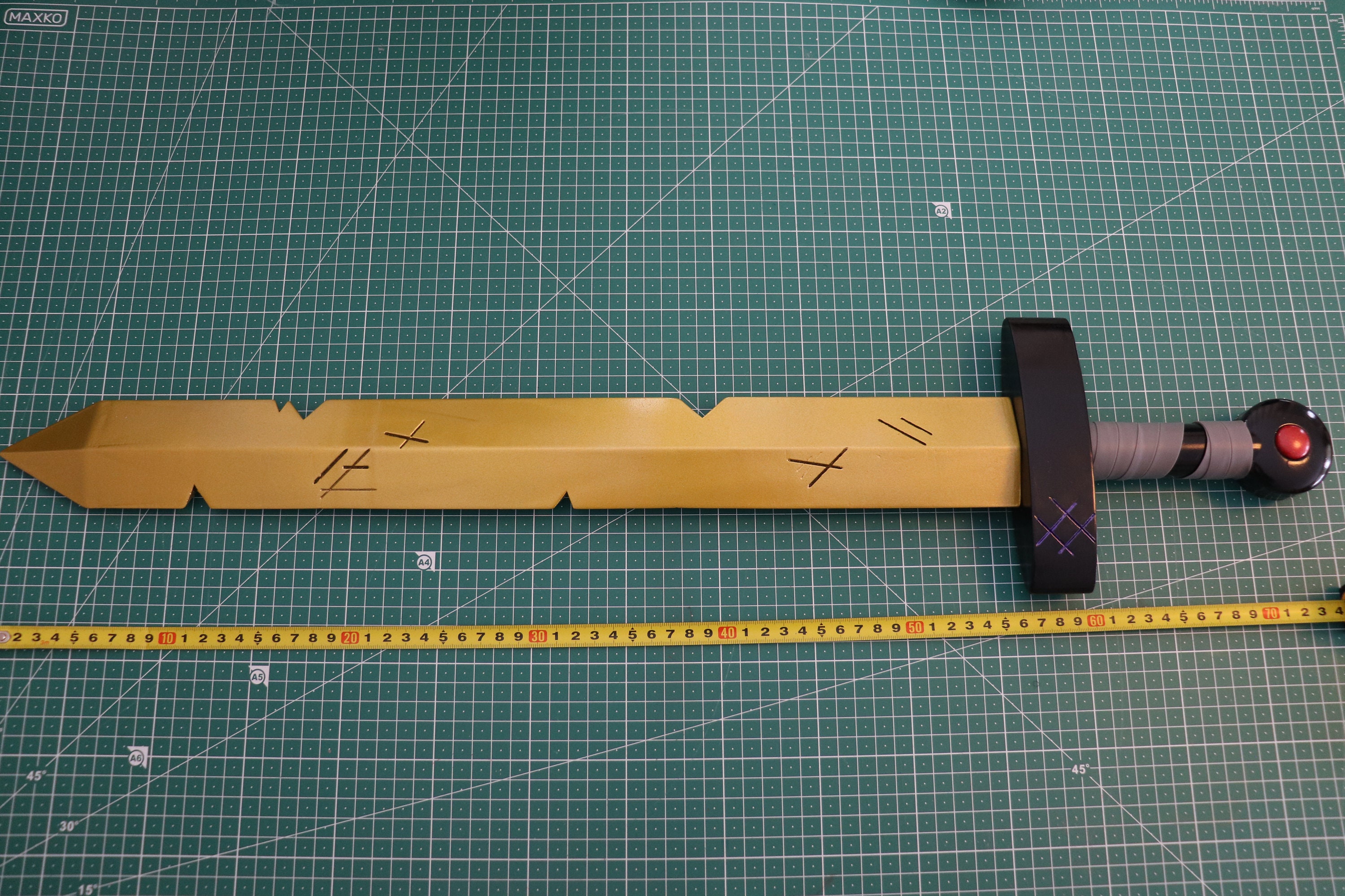 Finn Golden Sword Scarlet 3D Printed Adventure Time High Quality ...