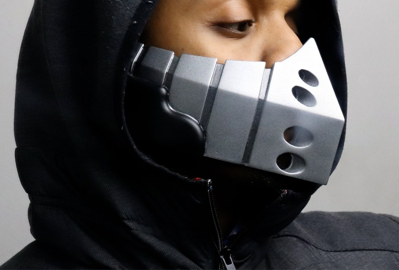 3D Printed Deku Mask Cosplay Halloween - Etsy