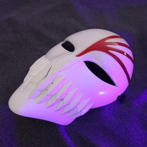 Kurosaki Ichigo Mask Full Face Shinigami Cosplay Mask Halloween - Etsy