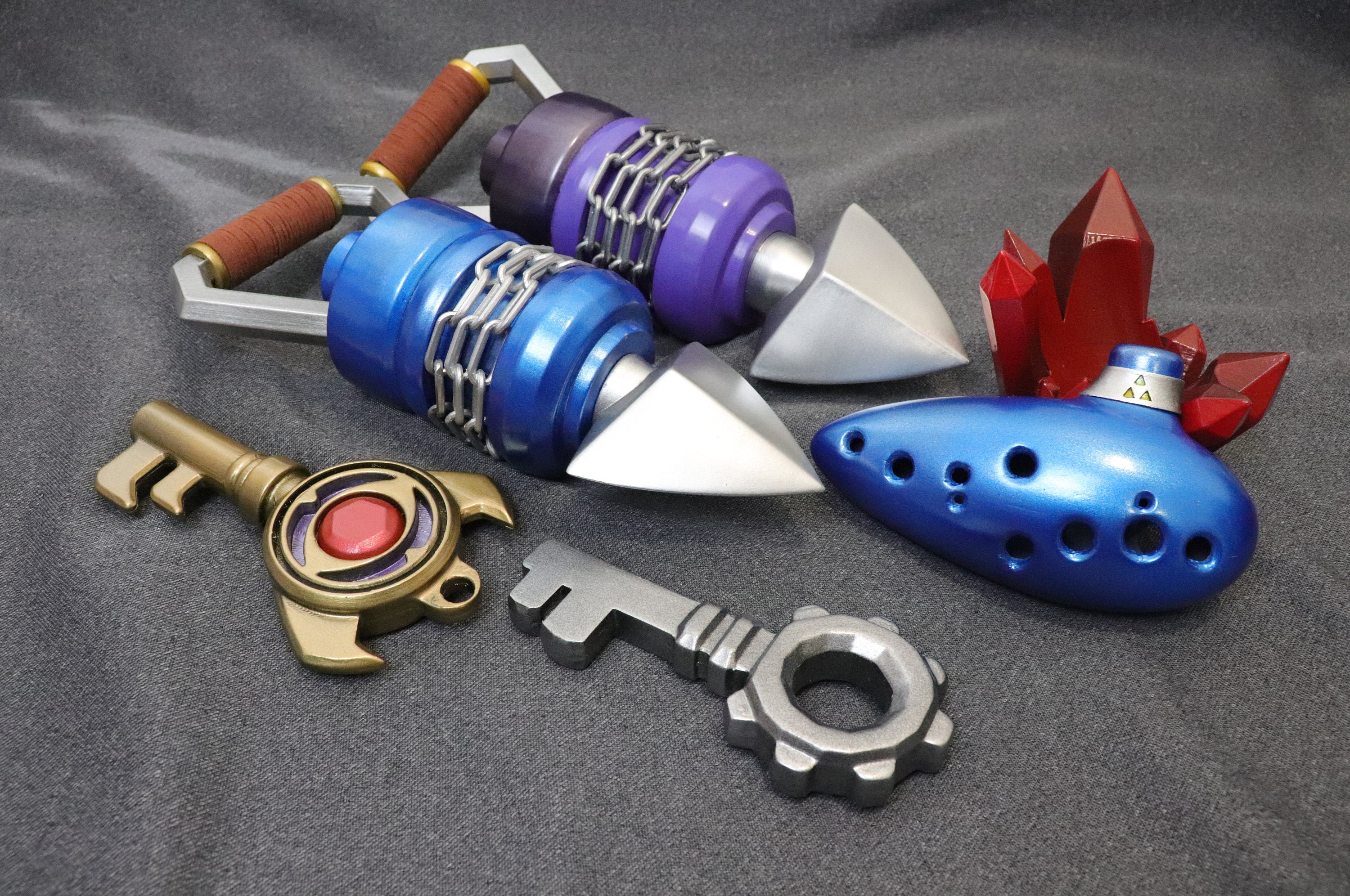 Complete Zelda Cosplay Set Hookshot and Longshot Zelda Masterkey Boss ...