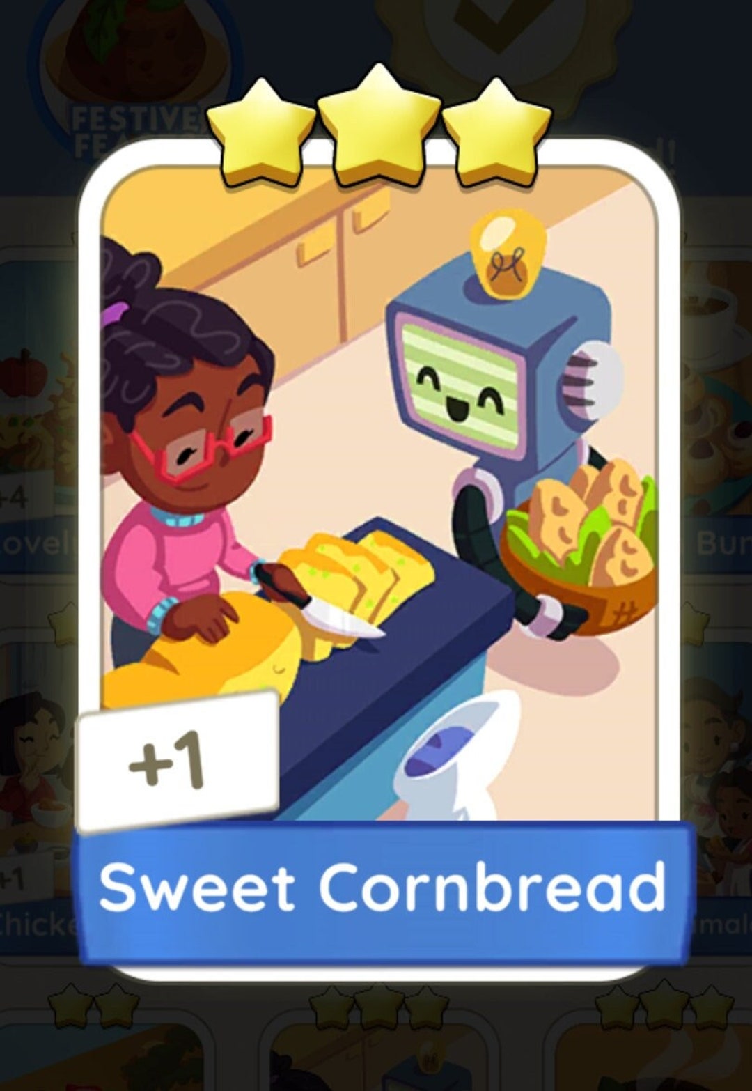 Sweet Cornbread Monopoly Go Sticker 3star - Etsy