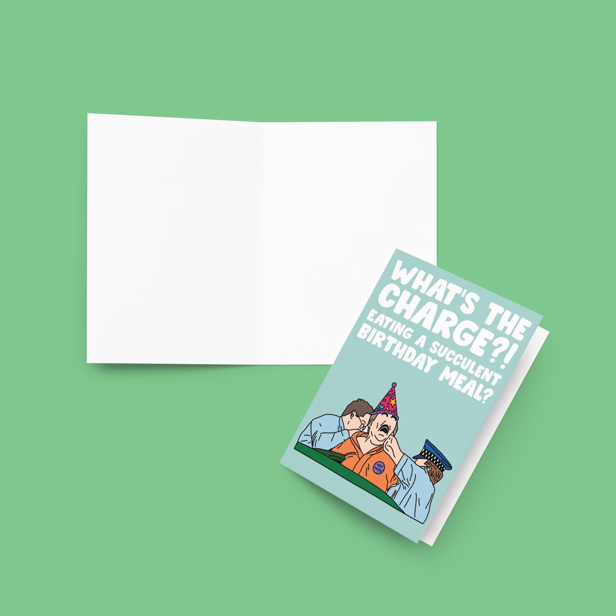 Whats the Charge Birthday Card Democracy Manifest Succulent Chinese ...