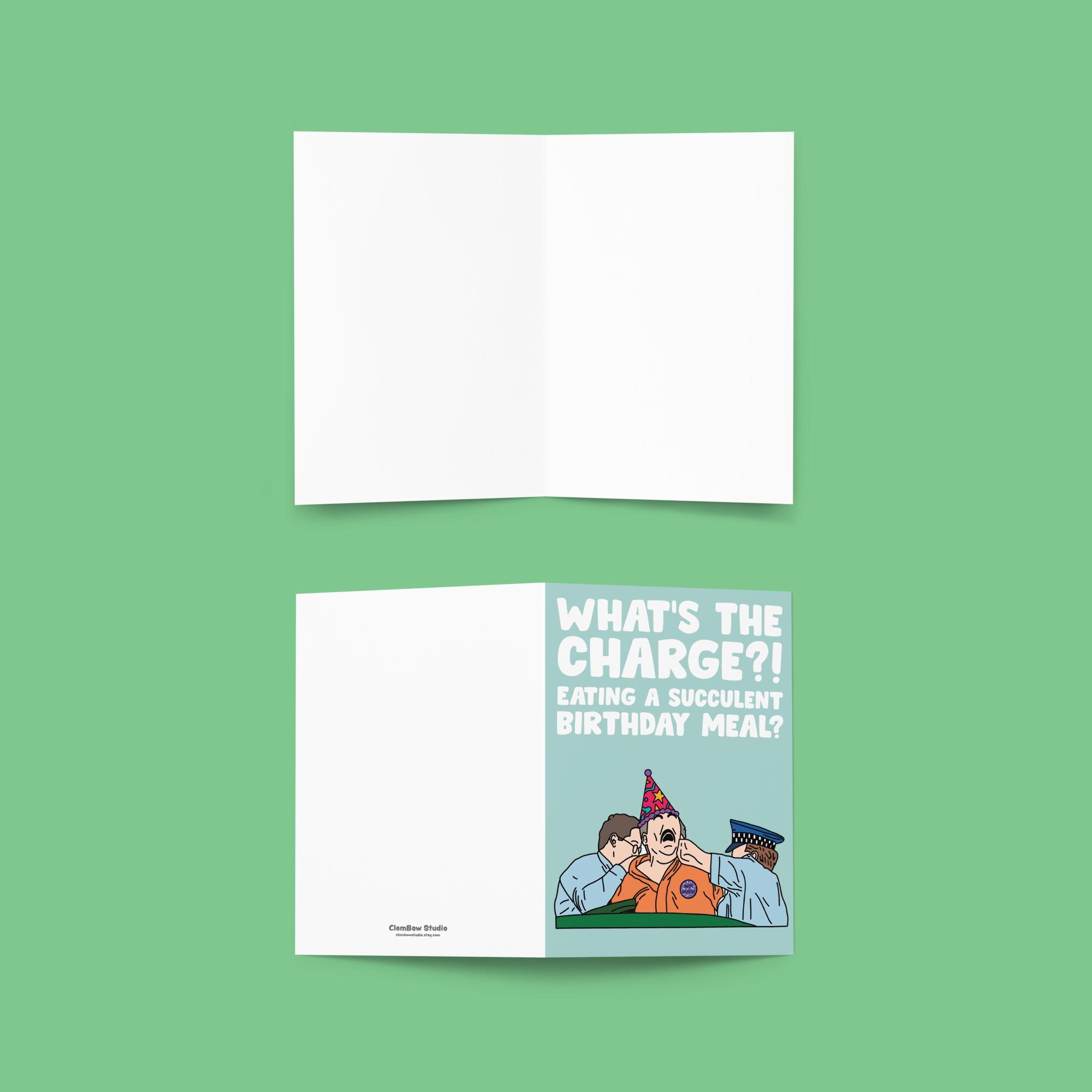 Whats the Charge Birthday Card Democracy Manifest Succulent Chinese ...