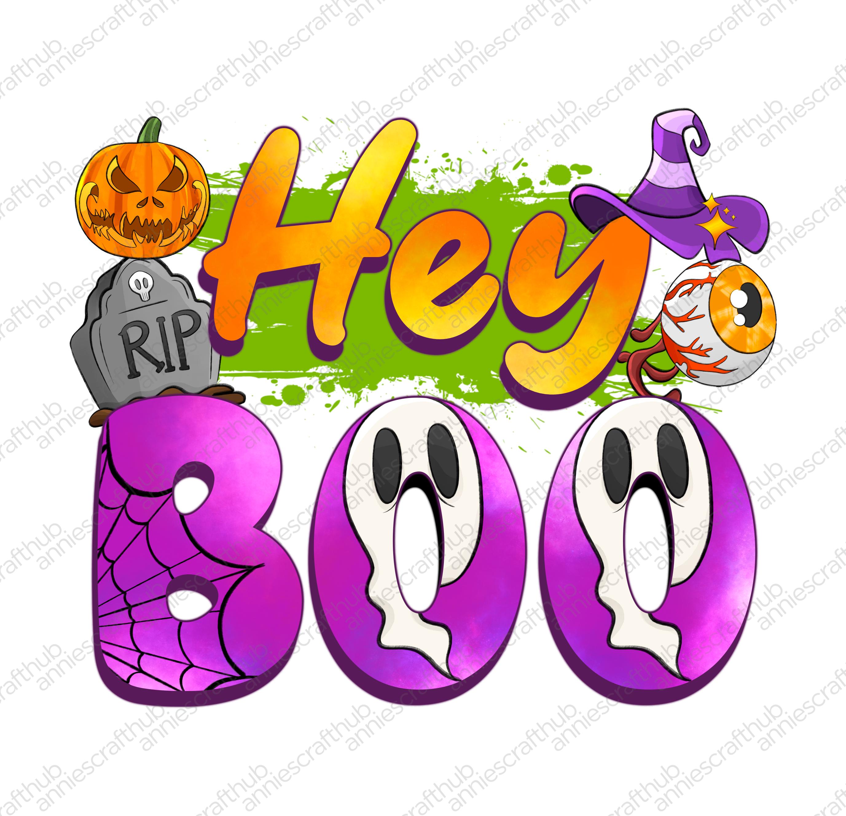 Hey Boo Png, Hey Boo Svg, Halloween Png, Halloween Svg, Boo Png ...