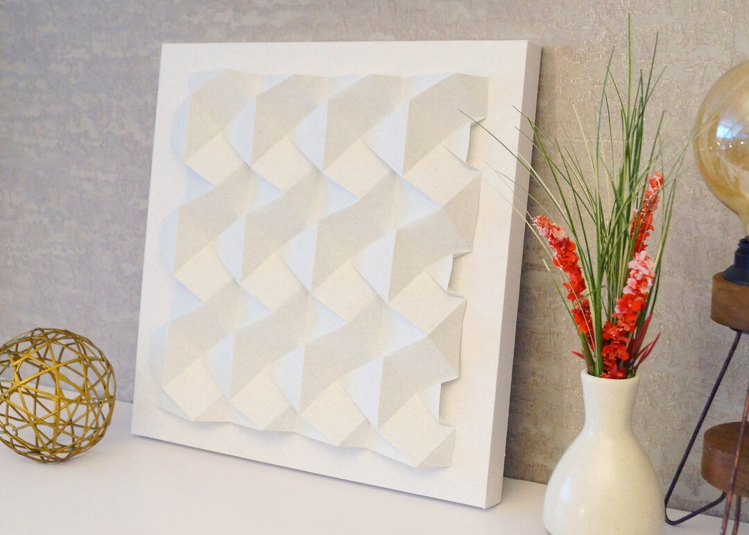 Origami Tessellation Arrows Frame Wall Art Multiple Color Available - Etsy