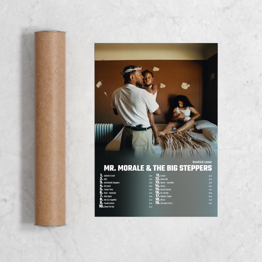 Kendrick Lamar Mr Morale & the Big Steppers Album Cover - Etsy