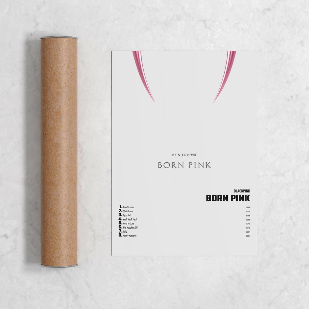 Blackpink Born Pink Album Cover Poster Print Wall Art - Etsy