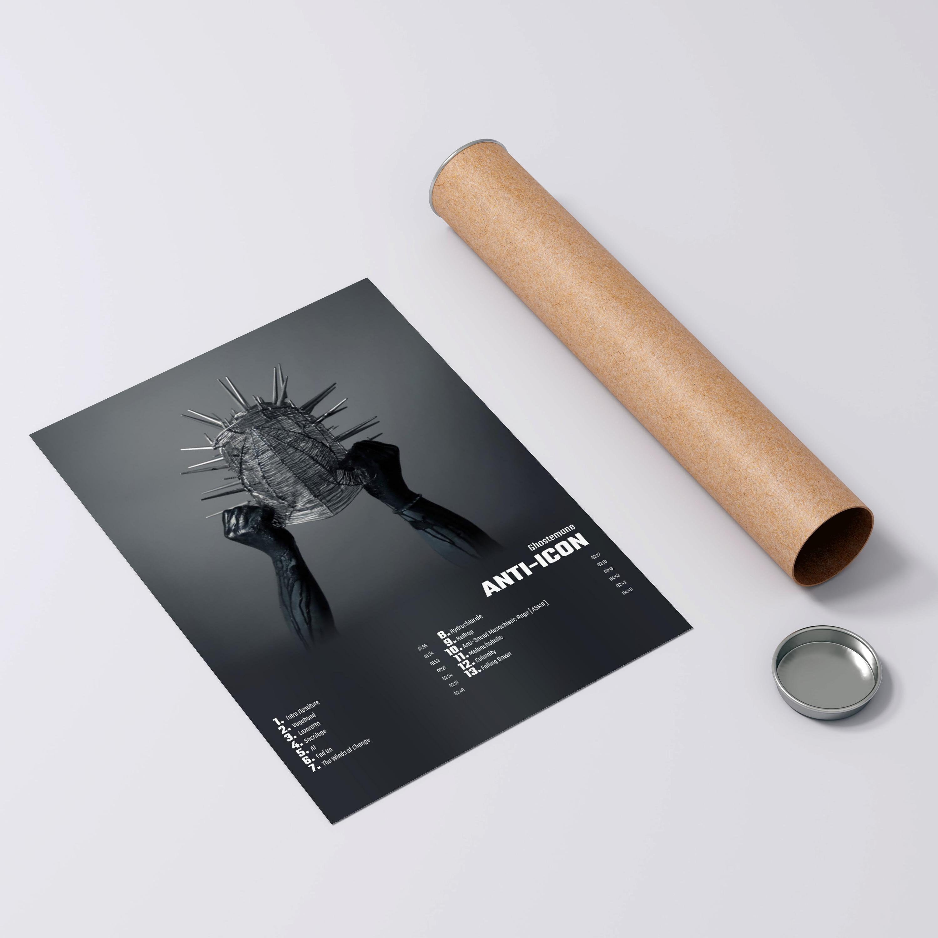 Ghostemane Anti-icon Album Cover Poster Print Wall Art - Etsy