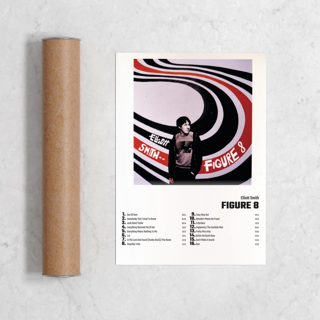 Elliott Smith Figure 8 Album Cover Poster Print Wall Art - Etsy