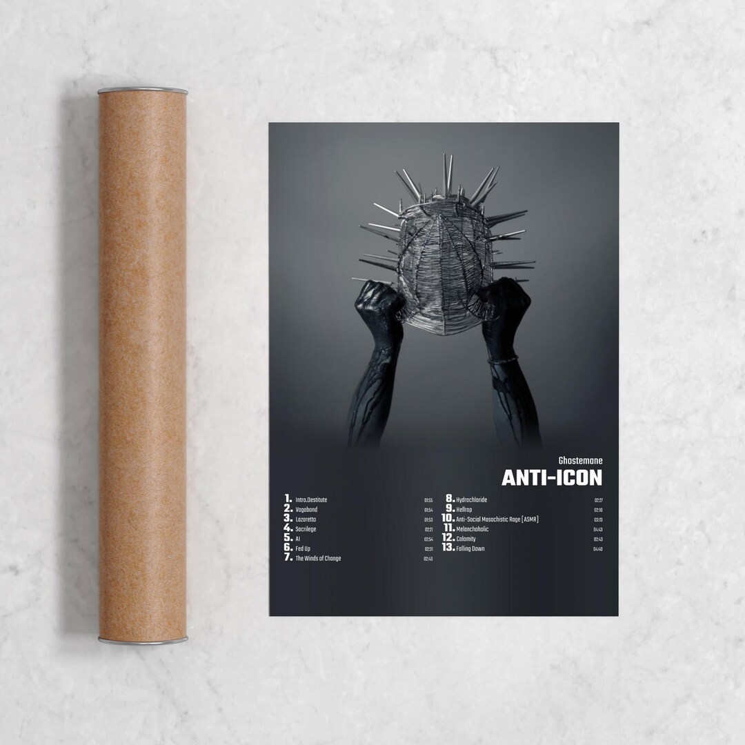 Ghostemane Anti-icon Album Cover Poster Print Wall Art - Etsy