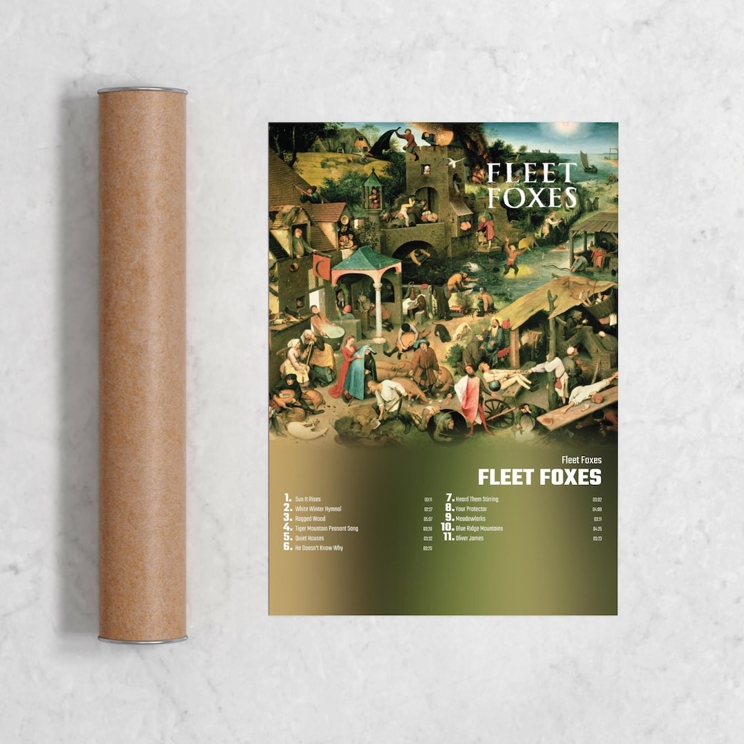 Fleet Foxes Fleet Foxes Album Cover Poster Print Wall Art - Etsy