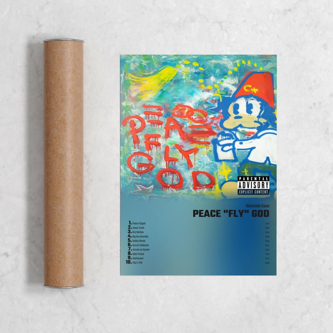 Westside Gunn Peace Fly God Album Cover Poster Print - Etsy