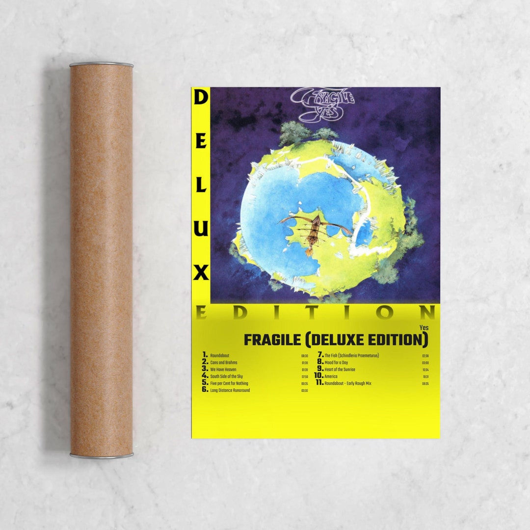 Yes Fragile Deluxe Edition Album Cover Poster Print Wall - Etsy