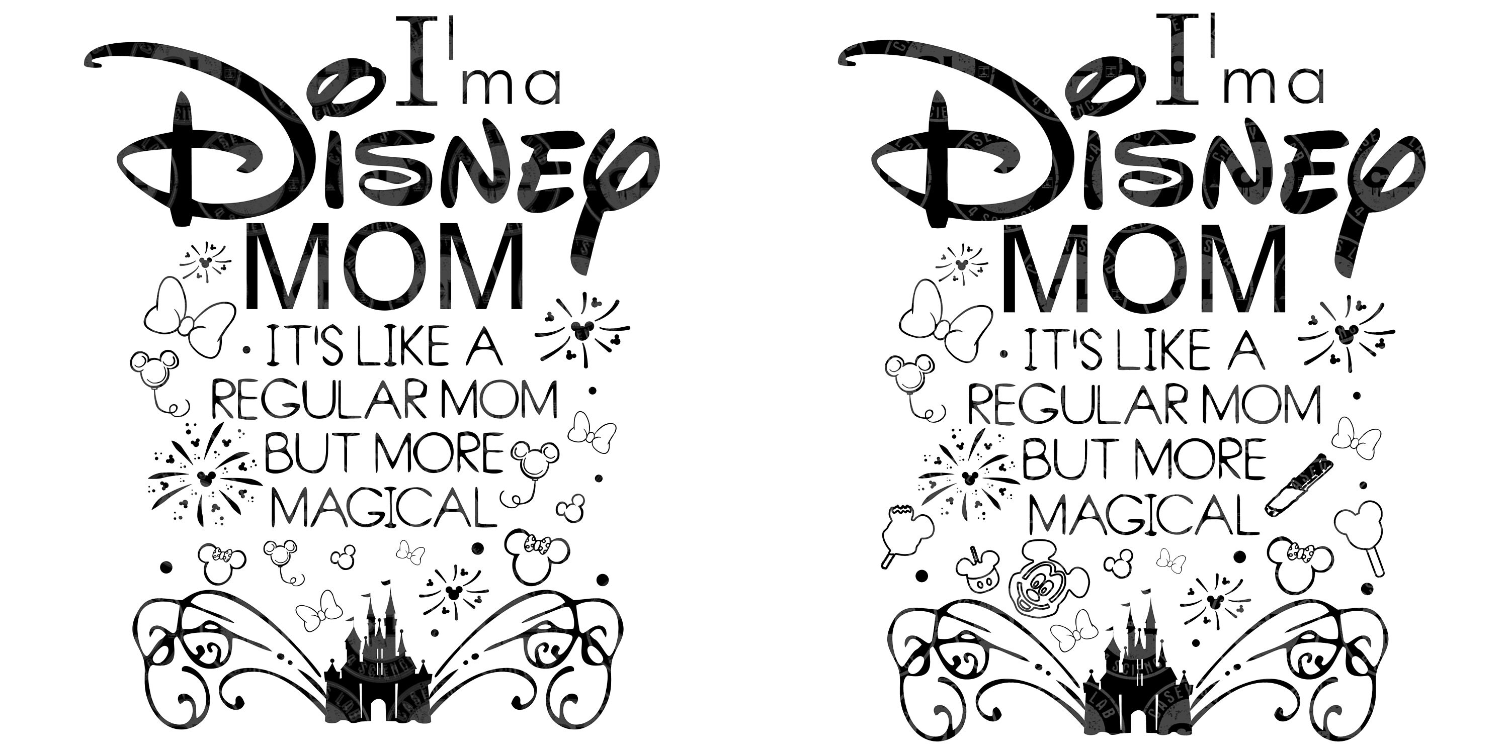 Magic Mom Family Vacation, Digital Download SVG, PNG, Studio Files - Etsy