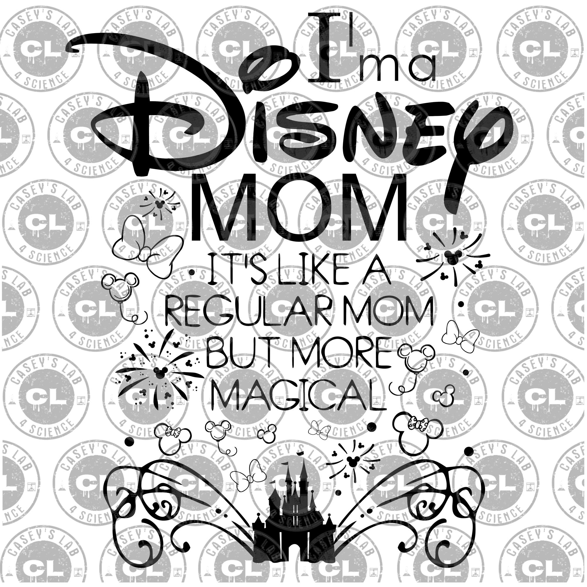 Magic Mom - Family Vacation, Digital Download SVG, PNG, Studio Files - Etsy
