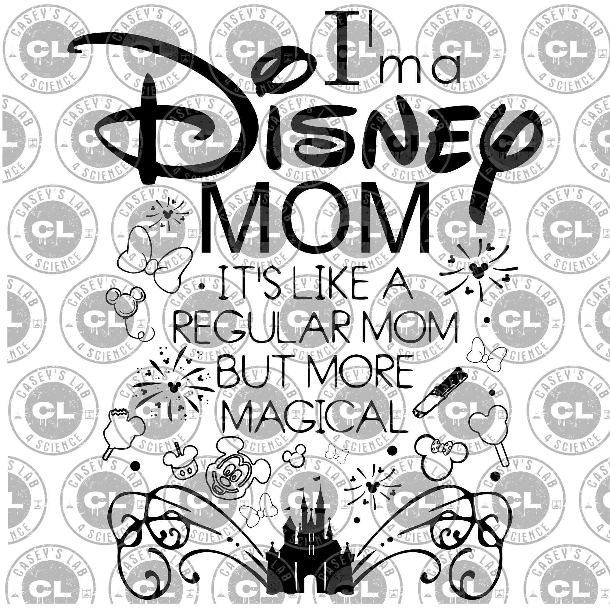 Magic Mom - Family Vacation, Digital Download SVG, PNG, Studio Files - Etsy