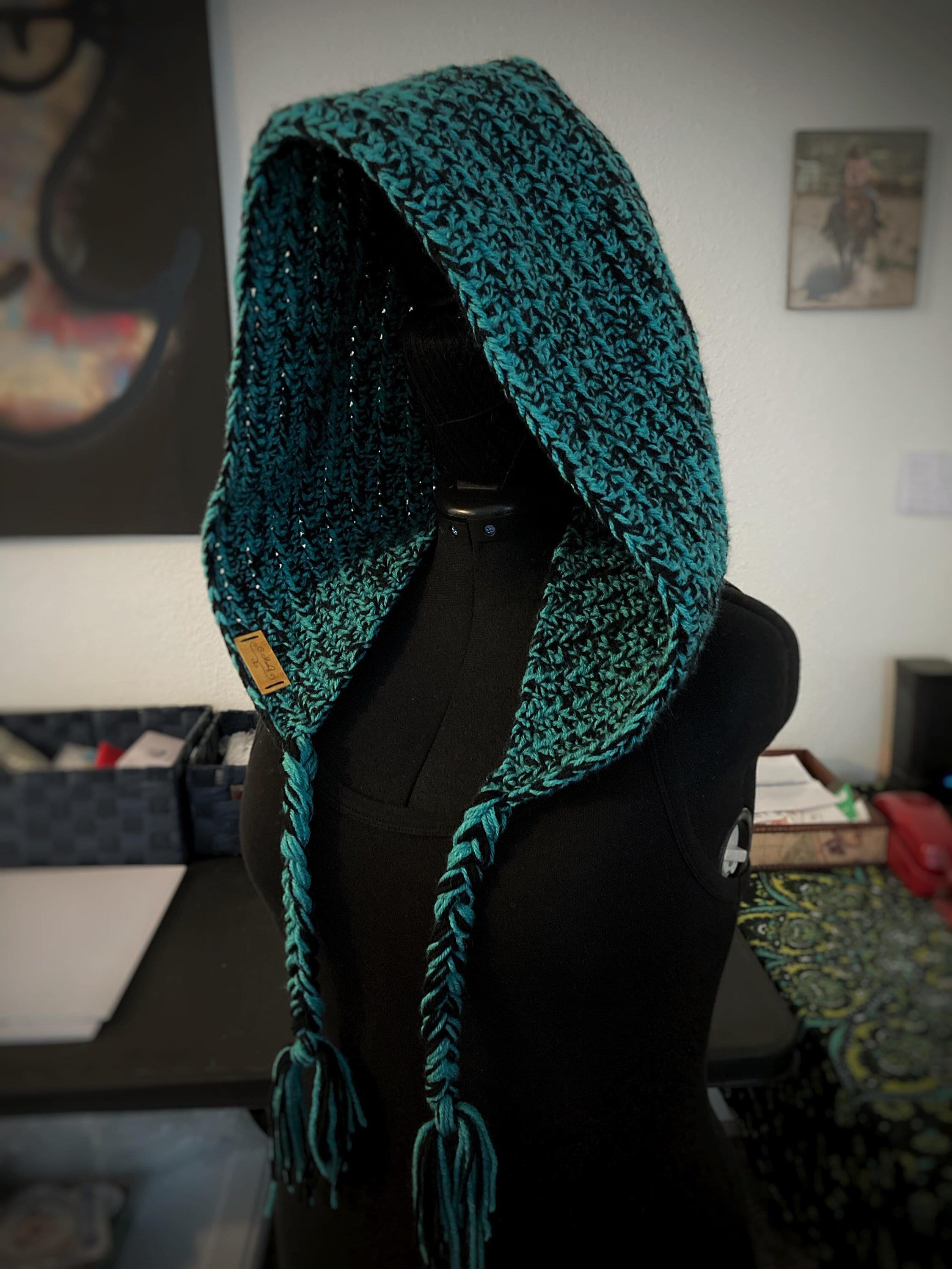 Crochet Druid Hood - Etsy