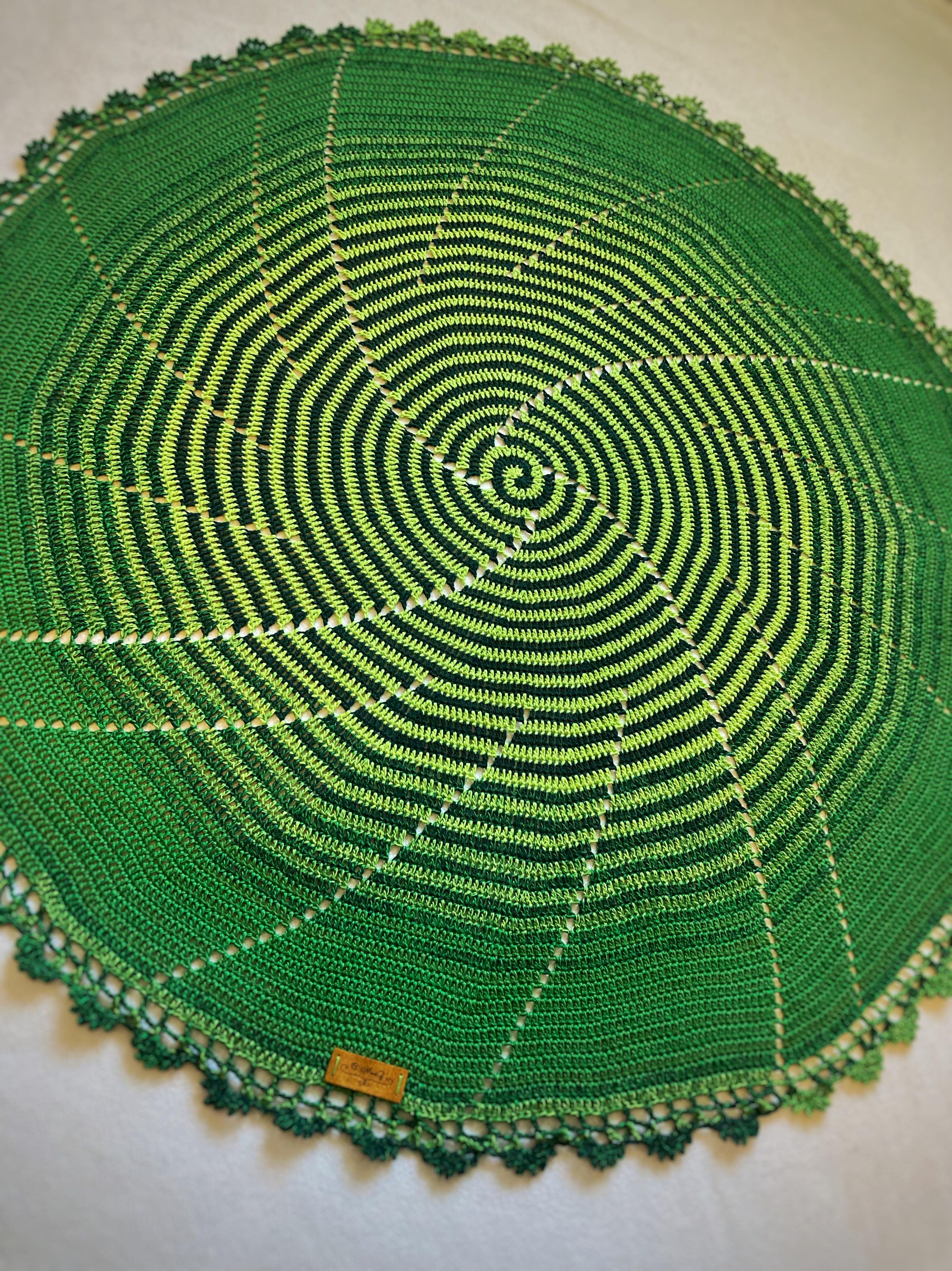 Rick and Morty Portal Crochet Throw Blanket Pattern - Etsy