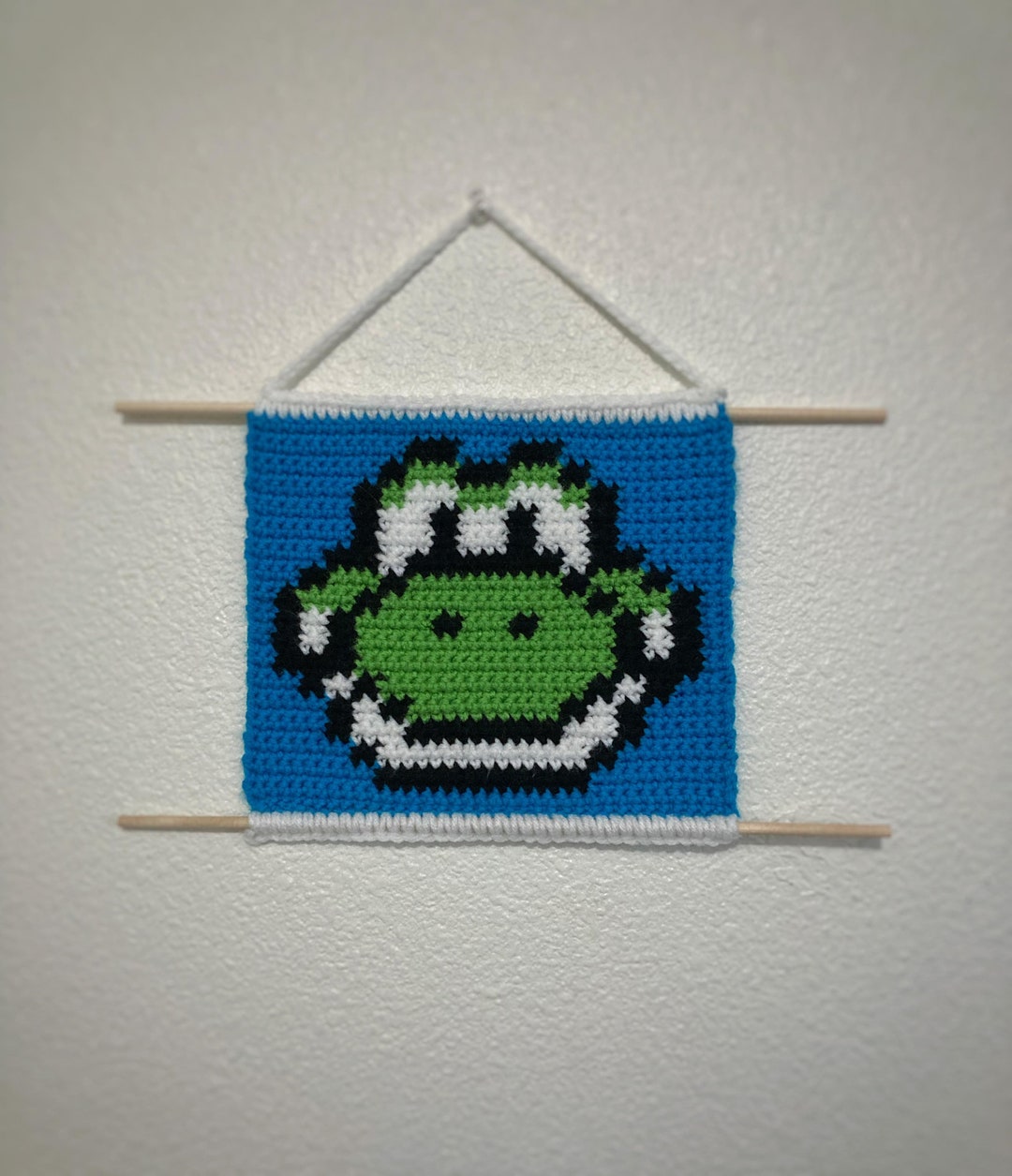 Super Mario Yoshi Tapestry Crochet Pattern - Etsy