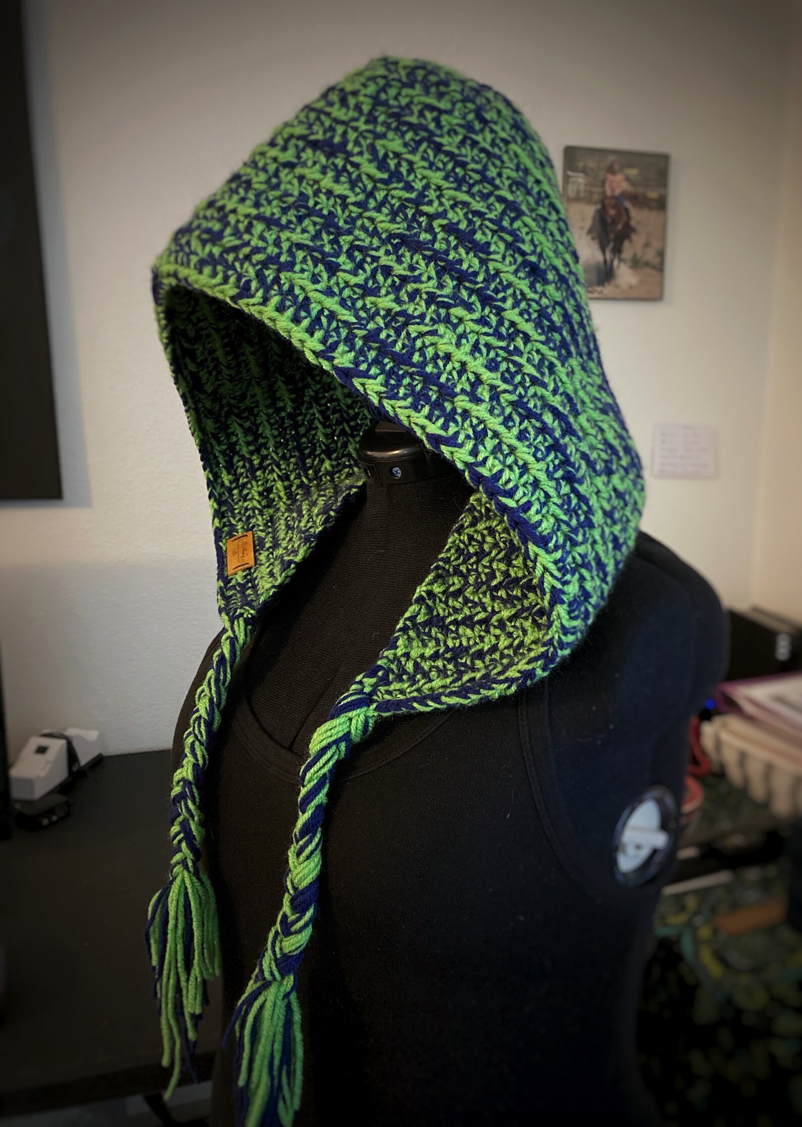 Crochet Druid Hood - Etsy