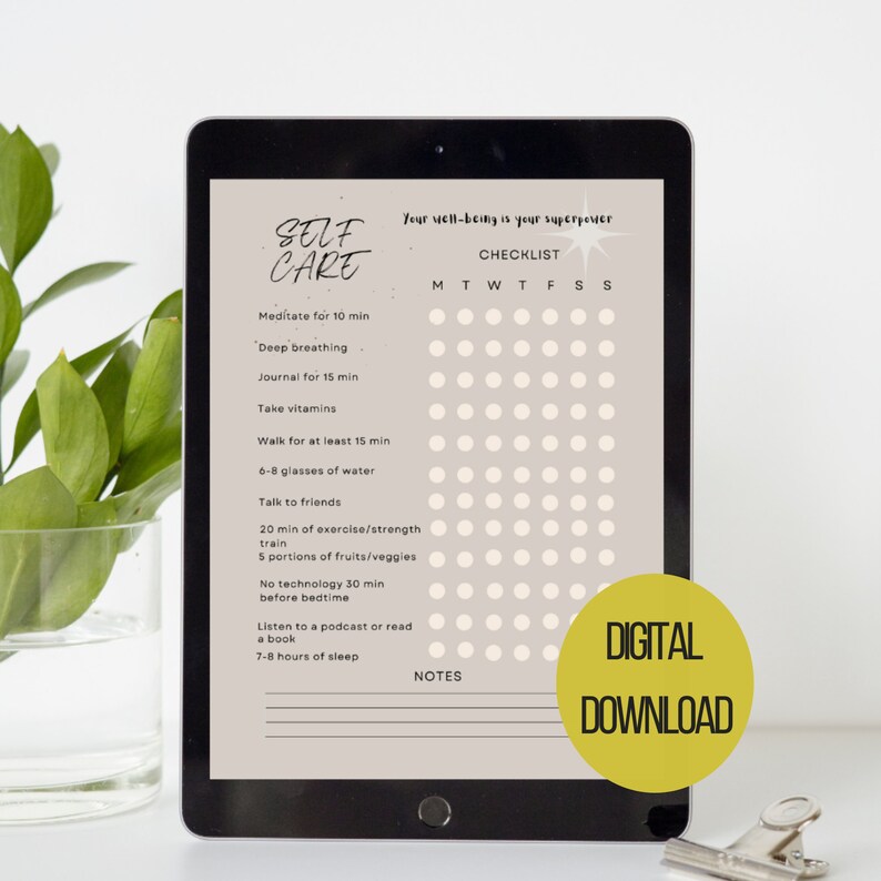 Worksheets Personal Growth Planner Self Reflection Journal Self Care ...