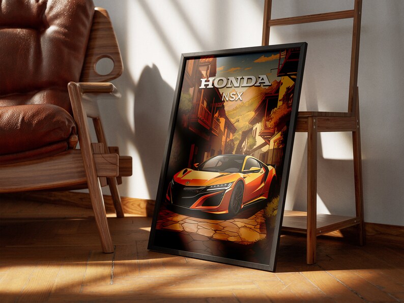 Honda Poster NSX Poster 1210.0 JDM Wall Decor JDM Art Honda ...